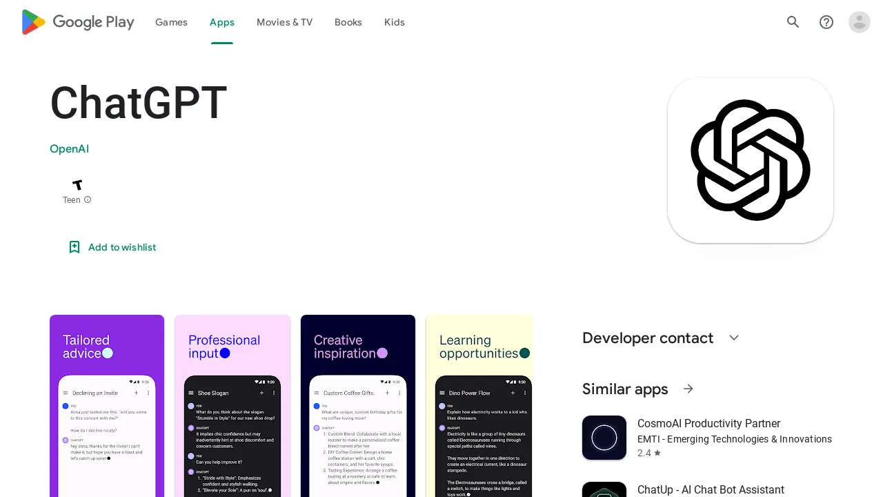 ChatGPT for Android - BestofAI